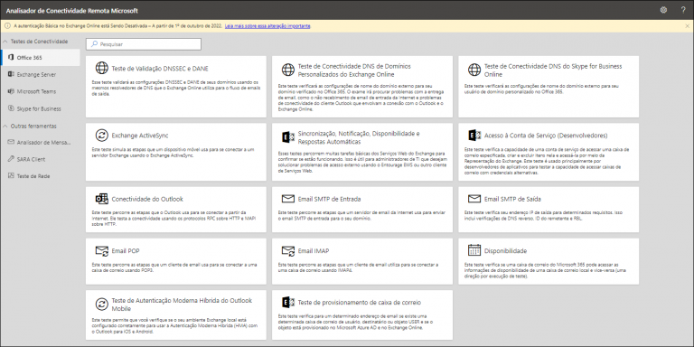 Microsoft Remote Connectivity Analyzer: O que é e como usar? - Wtsnet